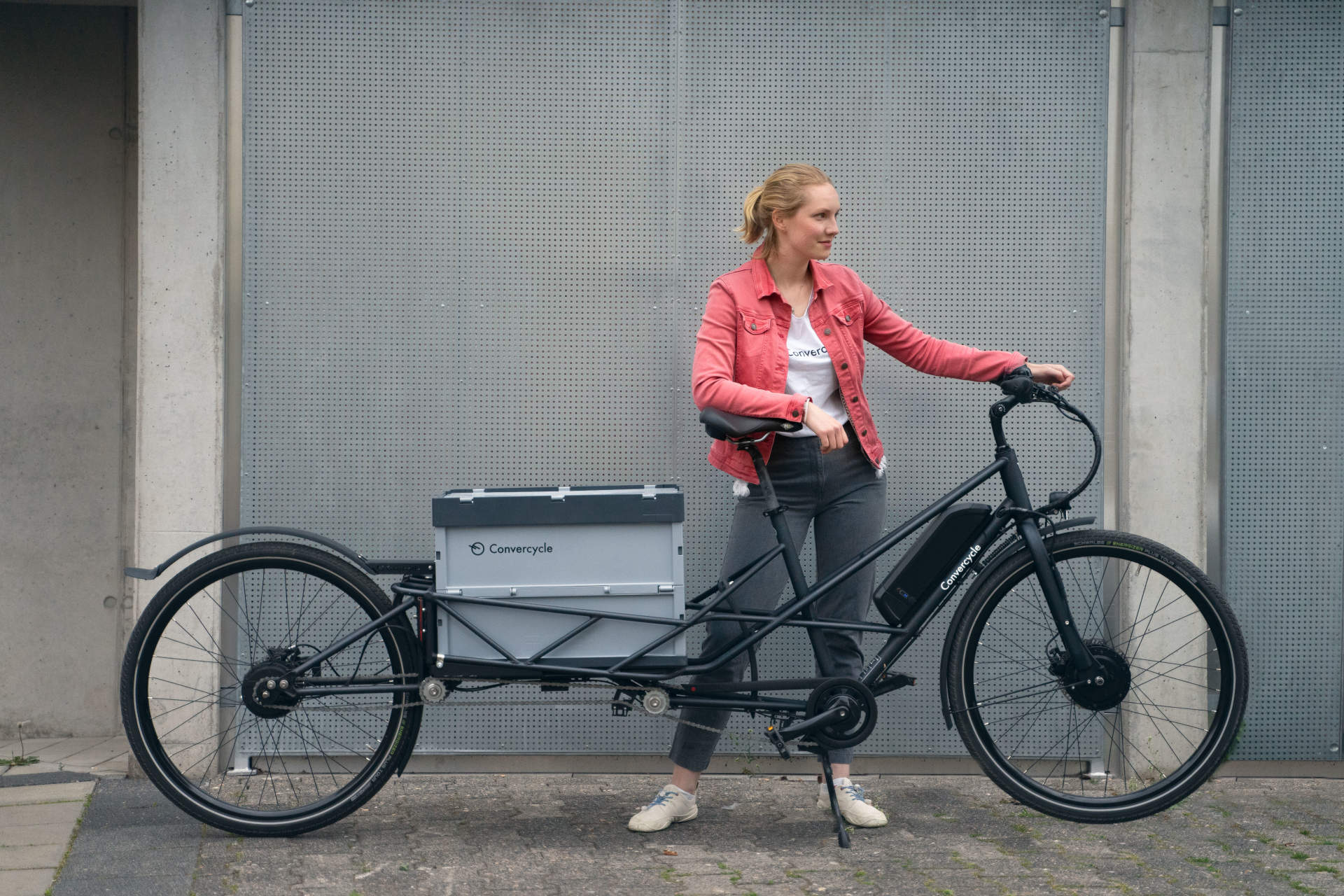 Das Convercycle-Lastenrad als Multitalent